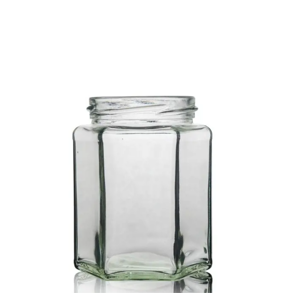 12oz (280ml) Hexagonal Jar with Caps – JBC Online