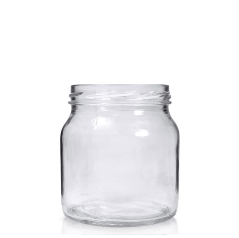 530ml Mayonnaise Jar with White Caps – JBC Online